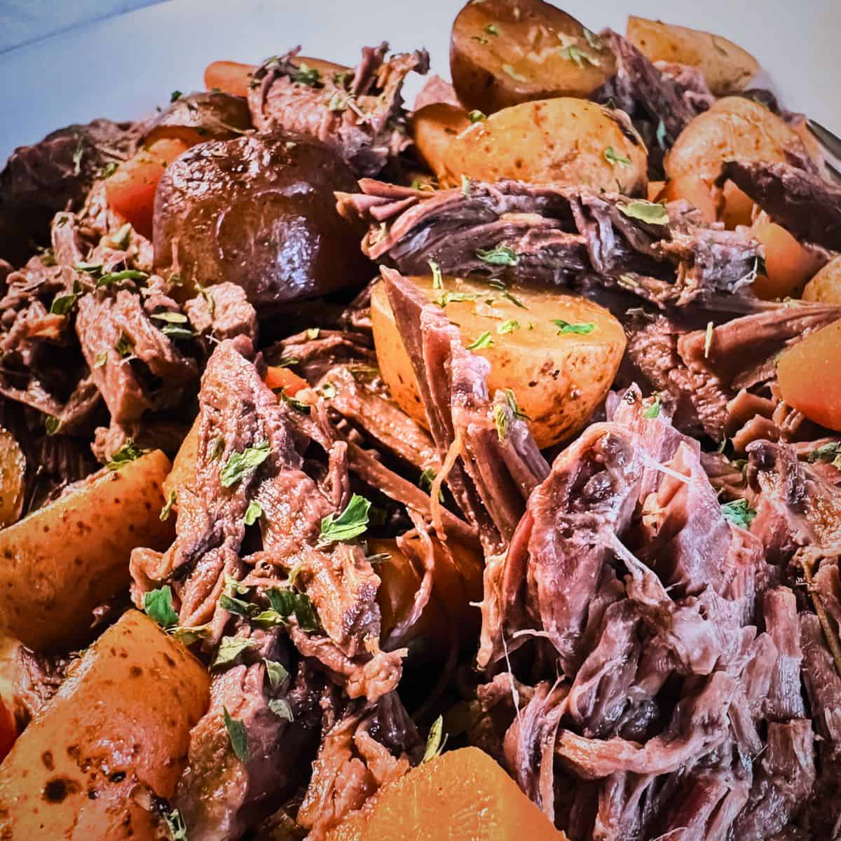 Slow Cooker Venison Roast – The Best Tender Deer Pot Roast | The Rustic Elk